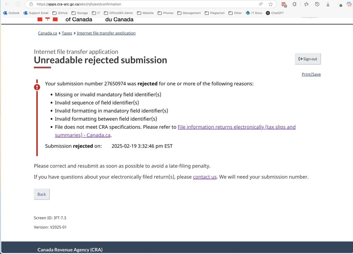 Updates on Filing T2202s to the CRA in 2025 – Colin Michael Lucien ...